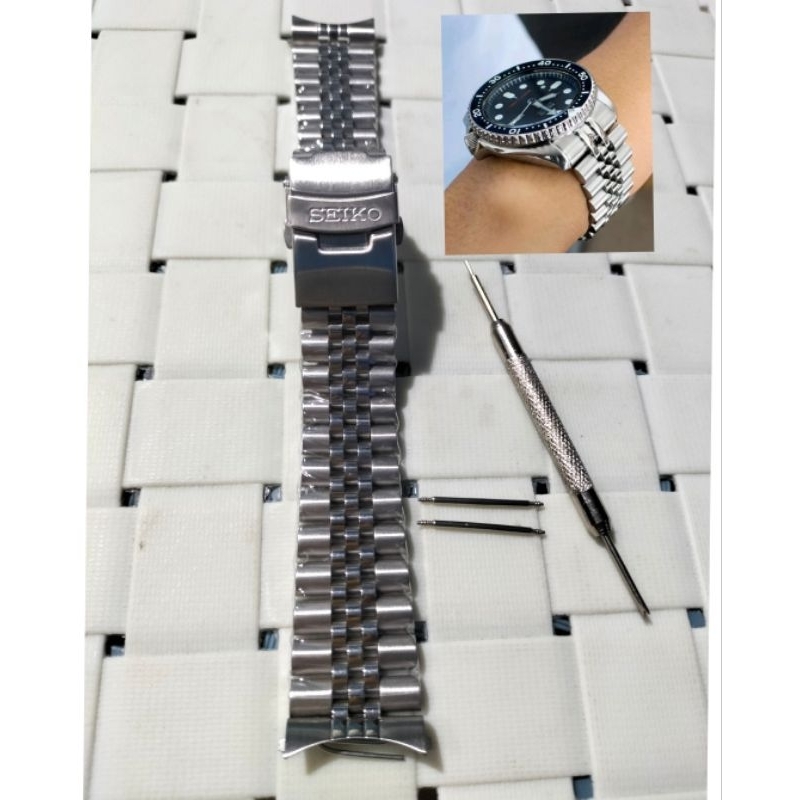 Jual Rantai Jam Tangan Jubilee Seiko SKX 007 009 Drpd 5kx, Super 3D ...