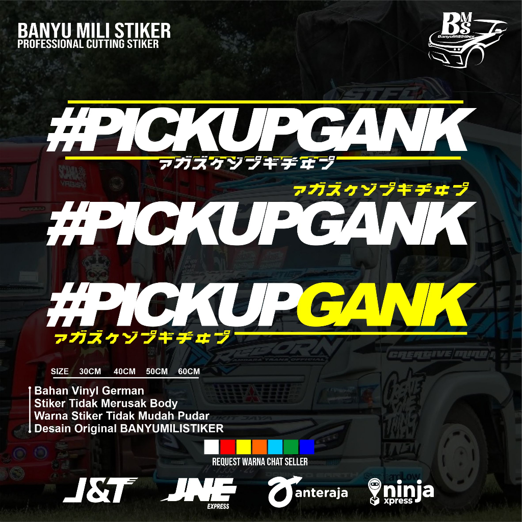 Jual Stiker kaca mobil pickup stiker cutting variasi simple kaca ...