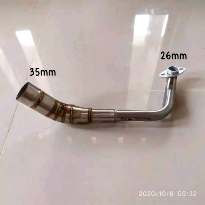 Jual leher knalpot beat inlet 35 mm fi esp 2020 2021 2022 2023 Genio ...