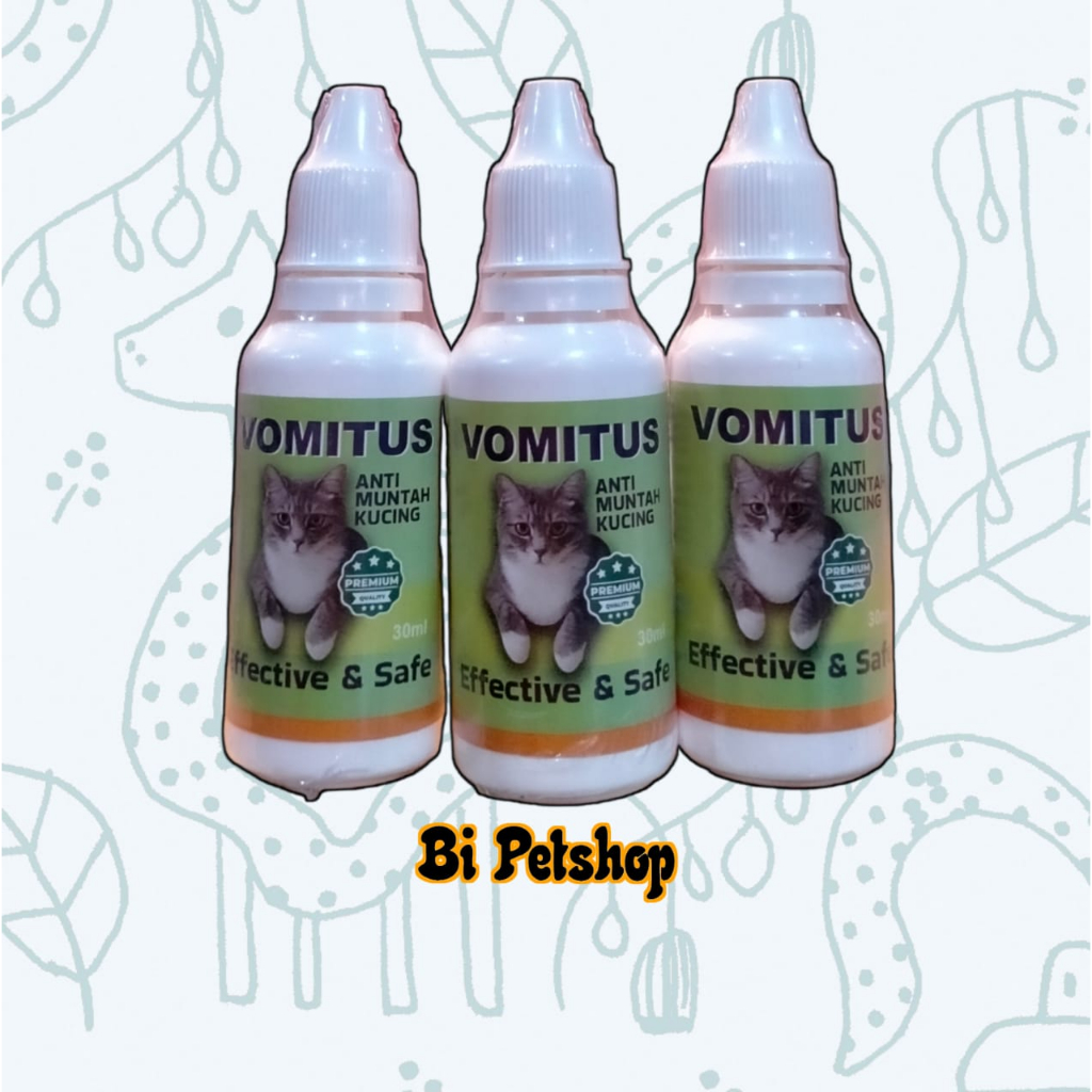 Jual VOMITUS Obat Anti Muntah Kucing 30ml | Shopee Indonesia