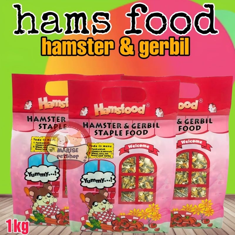 Jual Makanan hamster hamsfood 1 kg kumplit dan bernutrisi | Shopee ...