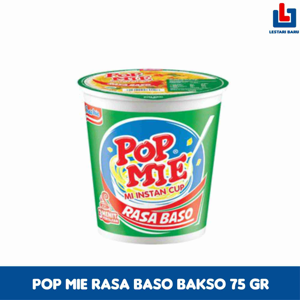 Jual Pop Mie Rasa Baso Bakso 75 gr | Shopee Indonesia