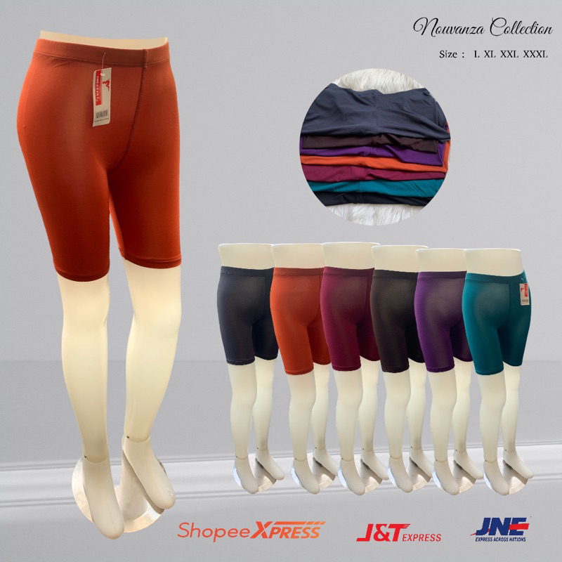 Jual Celana Ketat Wanita Bahan Spandex Lengkap Ukuran Banyak Varian ...