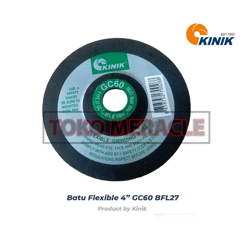 Jual Kinik Batu Slep Flexible 4" untuk Kaca & Keramik - Kinix Selep ...