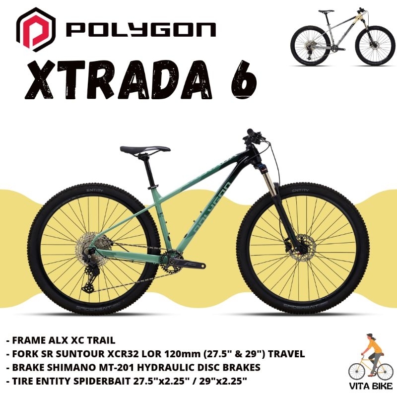 Jual Sepeda Gunung MTB Polygon Xtrada 6 | Shopee Indonesia