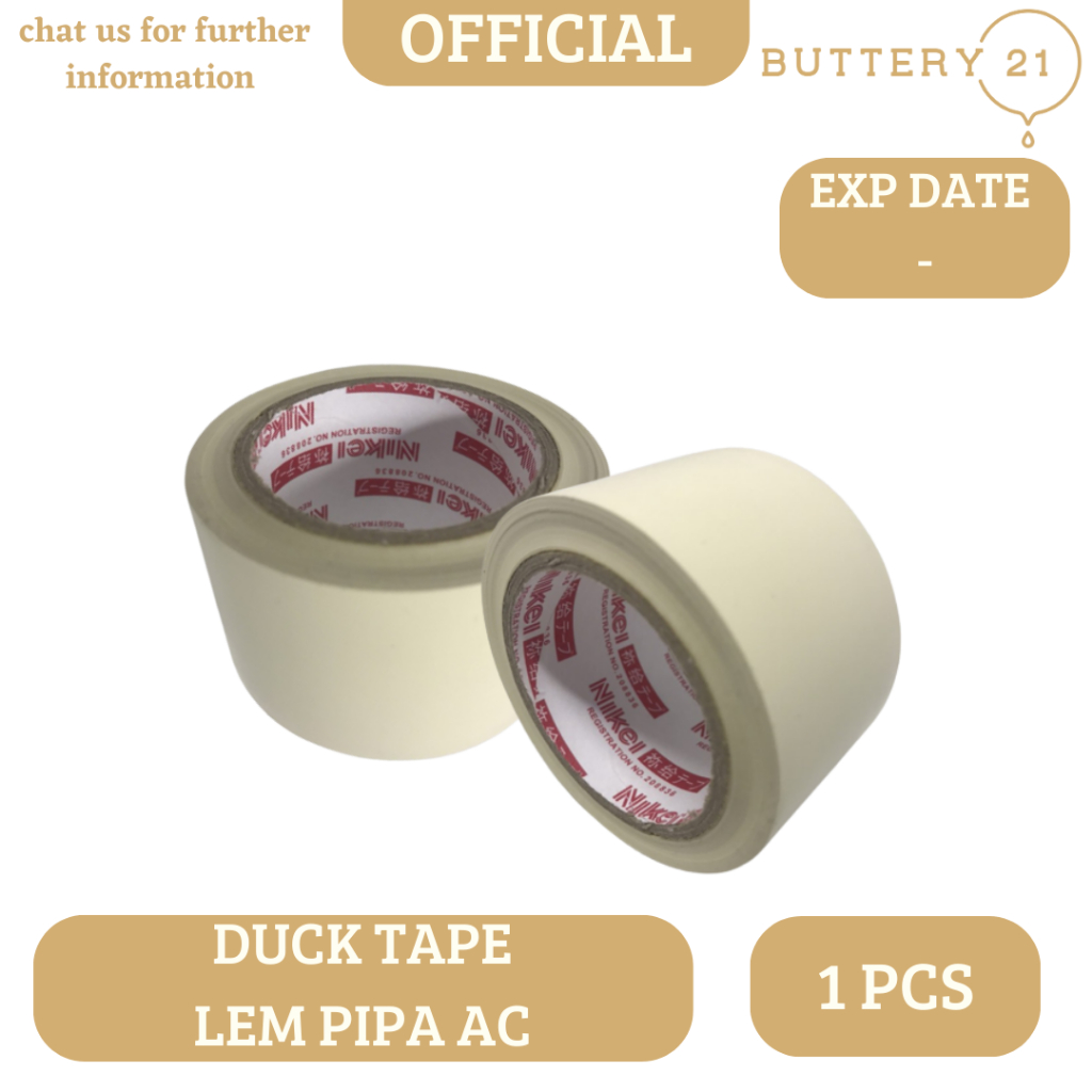 Jual DUCK TAPE LEM ISOLASI SOLASI PIPA AC / DAKTIP LEM PIPA AC | Shopee ...