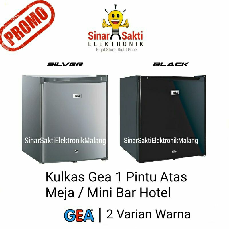 Jual Kulkas Gea 1 Pintu Atas Meja Mini Bar Hotel Kotak Portable 50L 50 ...