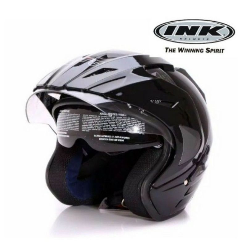 Jual HELM INK DOUBLE VISOR/DOUBLE KACA JP8 | Shopee Indonesia