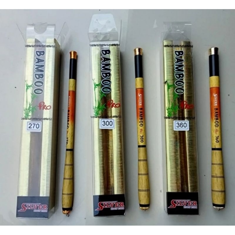 Jual JORAN PANCING TEGEK SILVER LION FISH BAMBOO PRO MATERIAL CARBON ...
