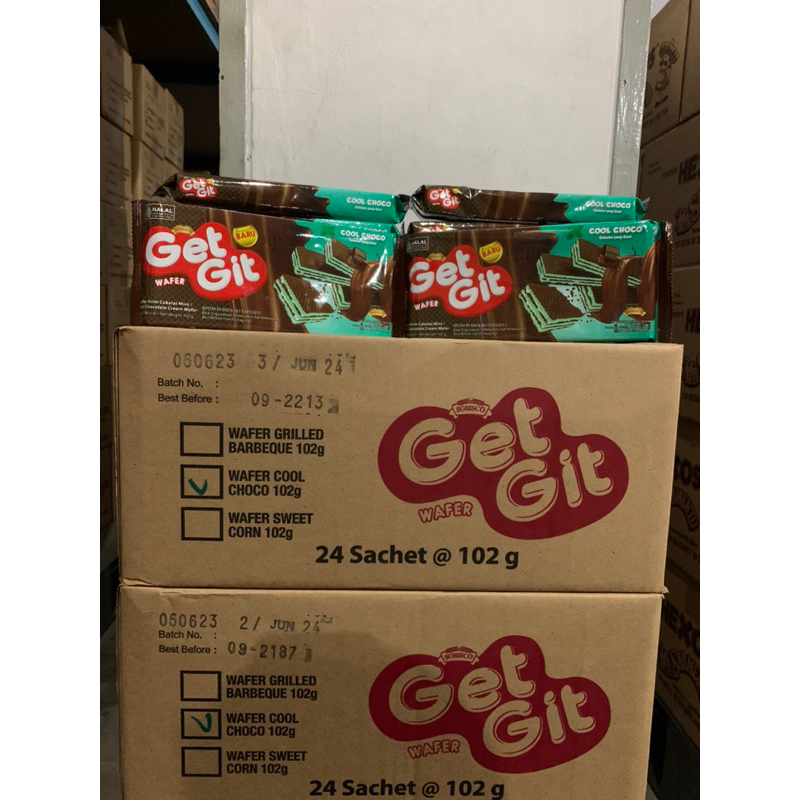 Jual Get Git Wafer Cool Choco | Shopee Indonesia