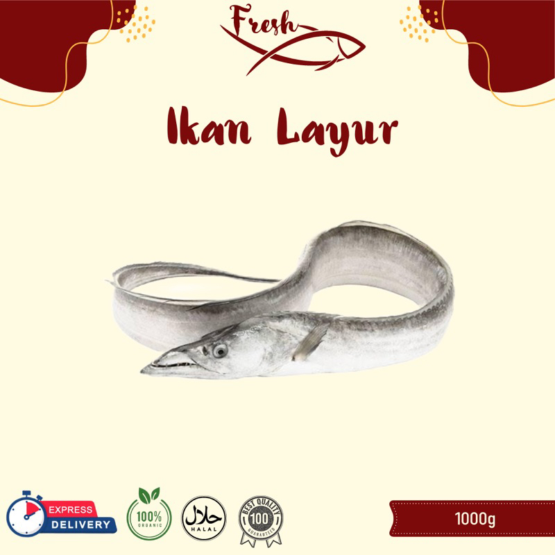 Jual IKAN LAYUR FRESH 1kg | Shopee Indonesia