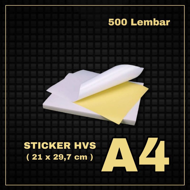 Jual STICKER HVS A4 ISI 500 LEMBAR | Shopee Indonesia