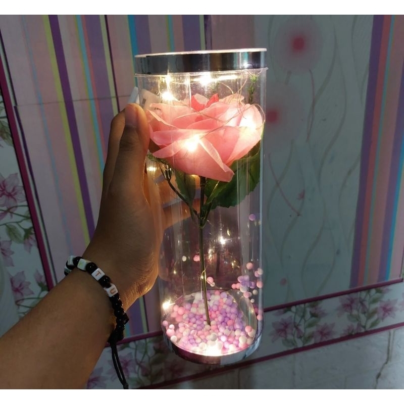 Jual FLOWER IN BLOOM MIKA WITH LED/COCOK UNTUK HADIAH ULTAH/WISUDA ...