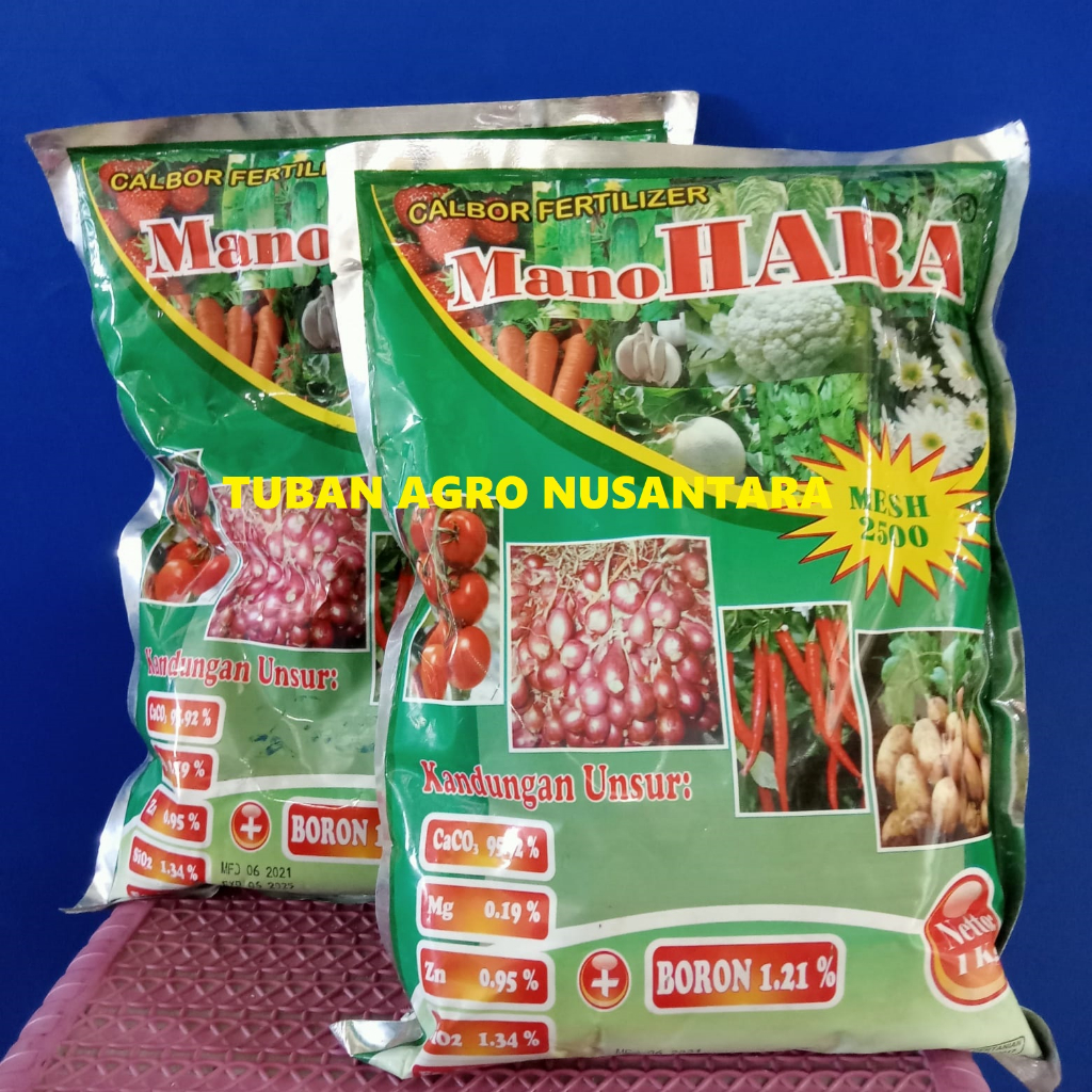 Jual MANOHARA MESH 2500 Pupuk Calbor Fertilizer – 1 kilogram | Shopee ...