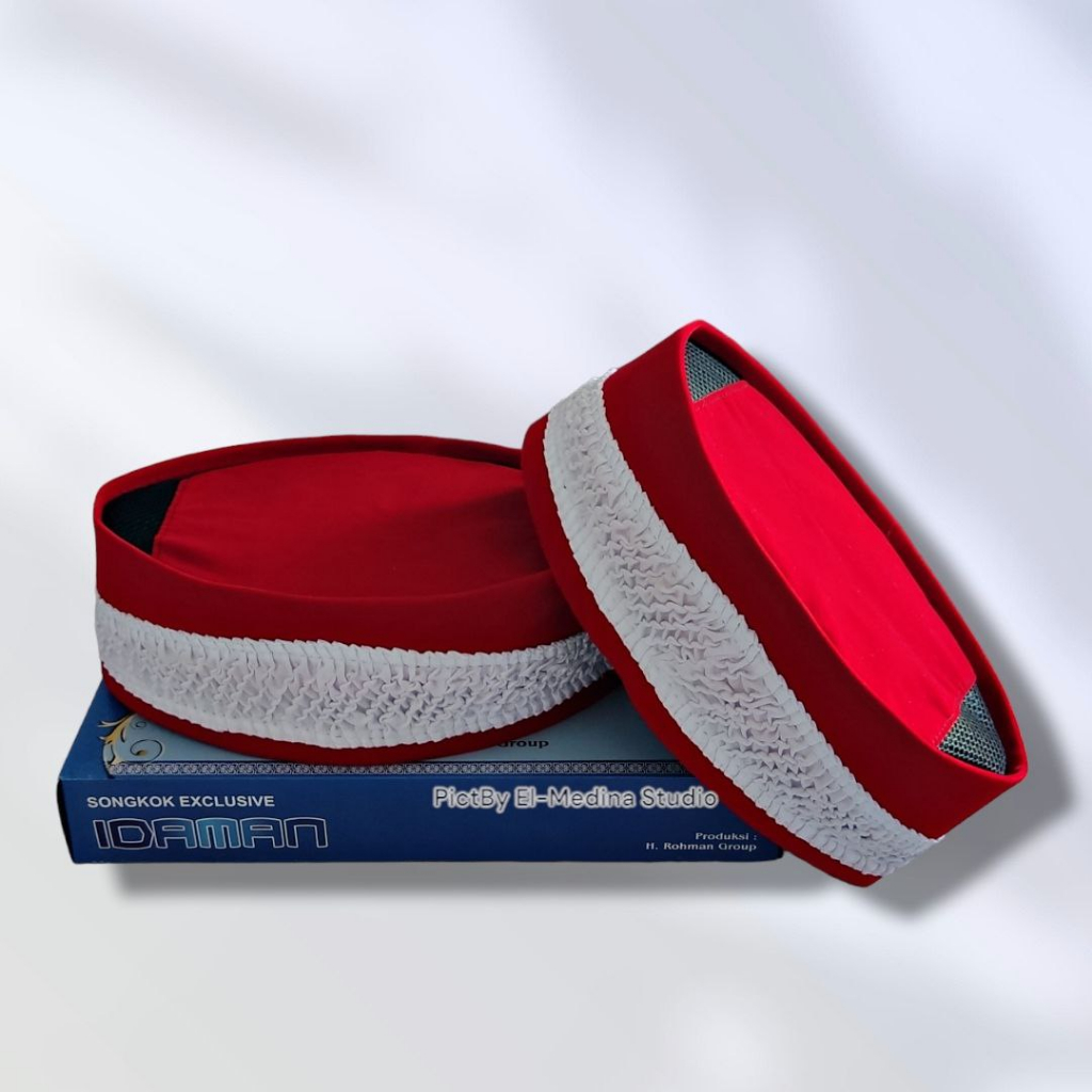 Jual Peci Nasional Merah Putih Garuda Indonesia kopiah Kopeah Songkok ...