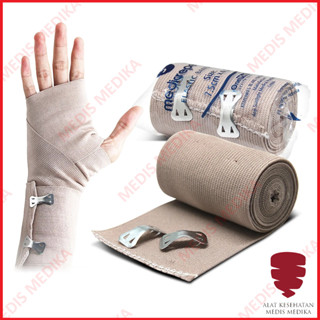 Jual Onemed Elastic Bandage Medicrepe 7.5cm 10cm 15cm Perban Elastis ...