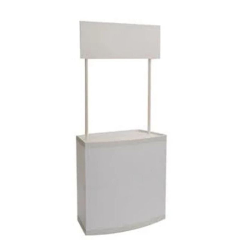 Jual Event desk hitam / Meja jualan / Meja promosi / Meja pameran ...