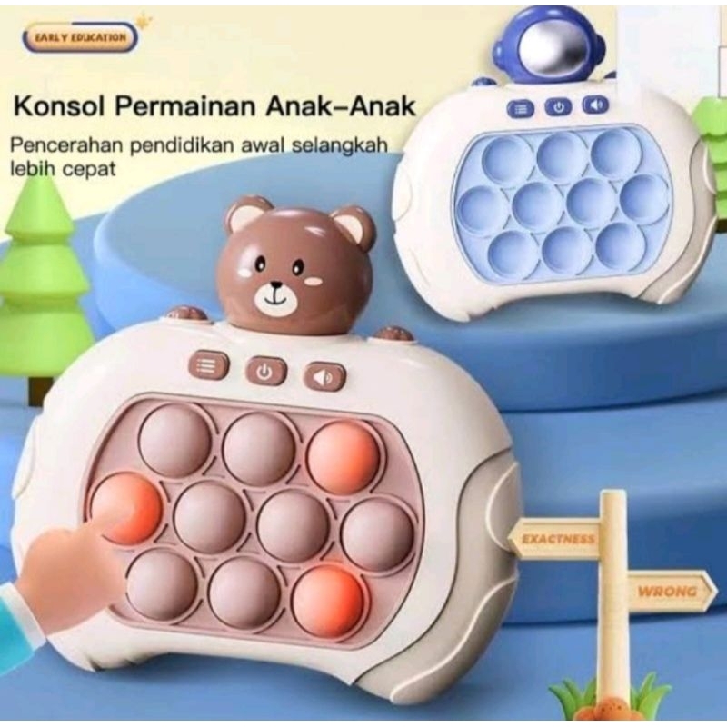 Jual Mainan Edukasi Anak Pop It fidget Bubble Popit Fash Push | Shopee ...