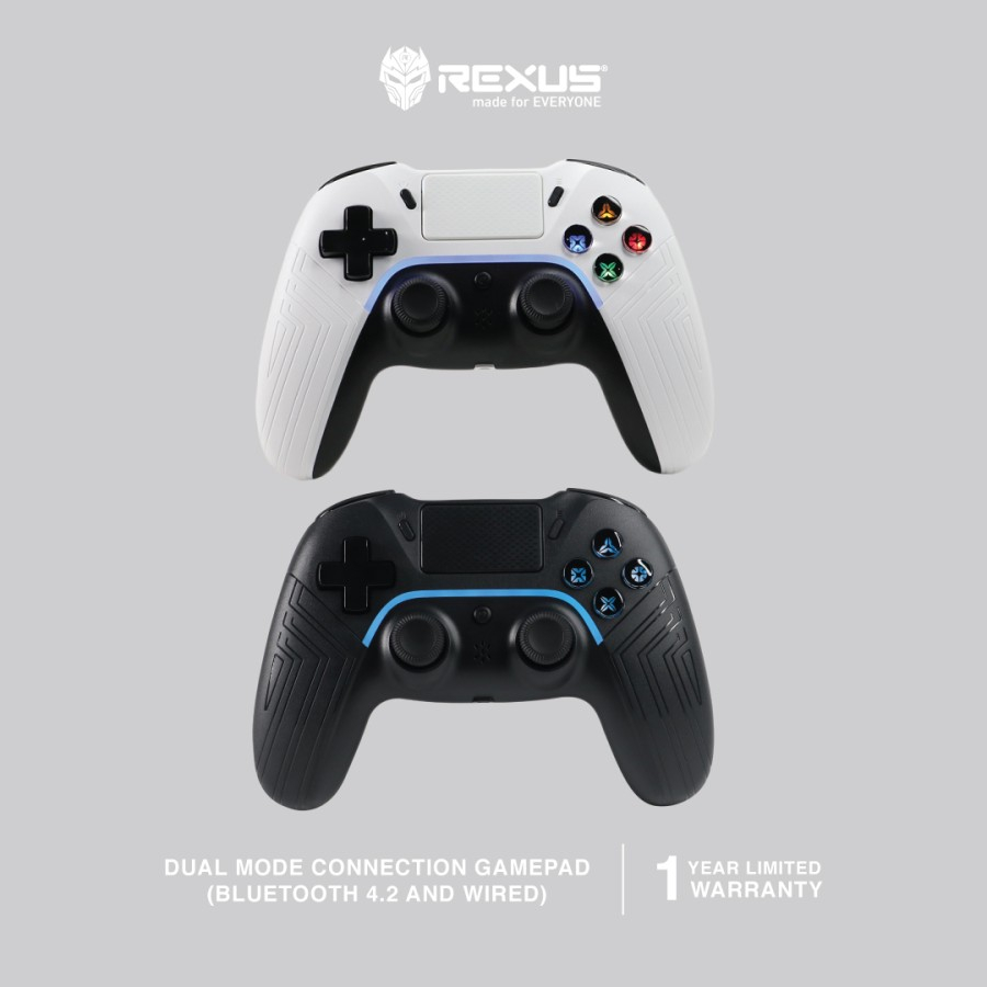 Jual Gamepad Rexus Gladius GX300 V2 - Wireless Bluetooth Dual Mode PC ...