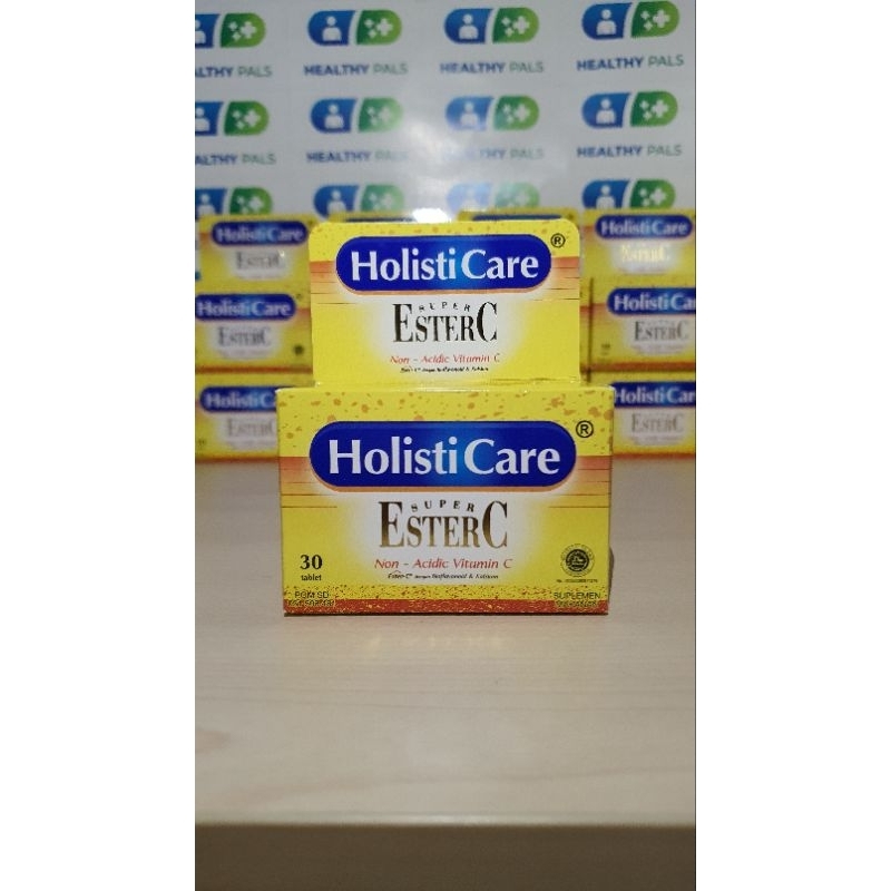 Jual HOLISTICARE SUPER ESTER C 1 BOTOL ISI 30 TABLET SUPLEMEN ...
