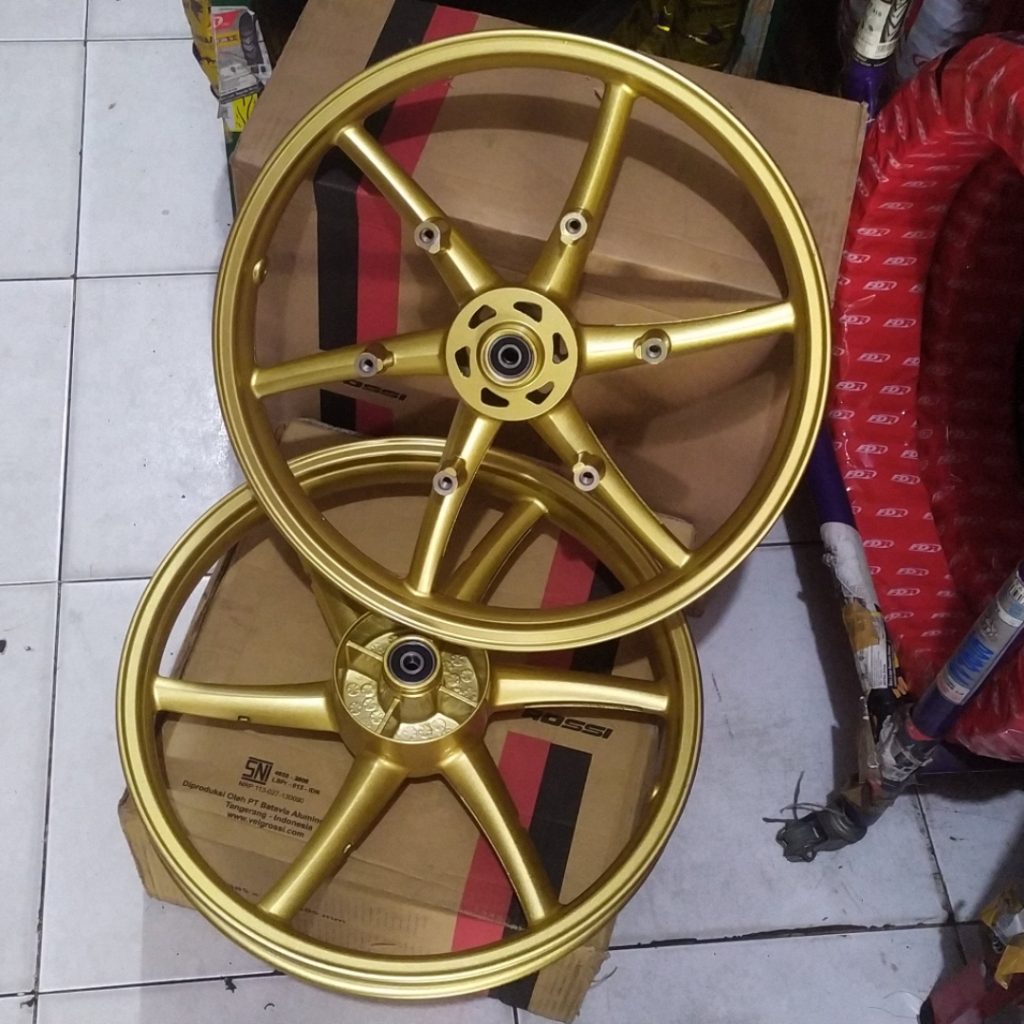 Jual VROSSI Sanca Velg Racing Sonic 150 LED Ukuran 160 160 Ring 17 ...