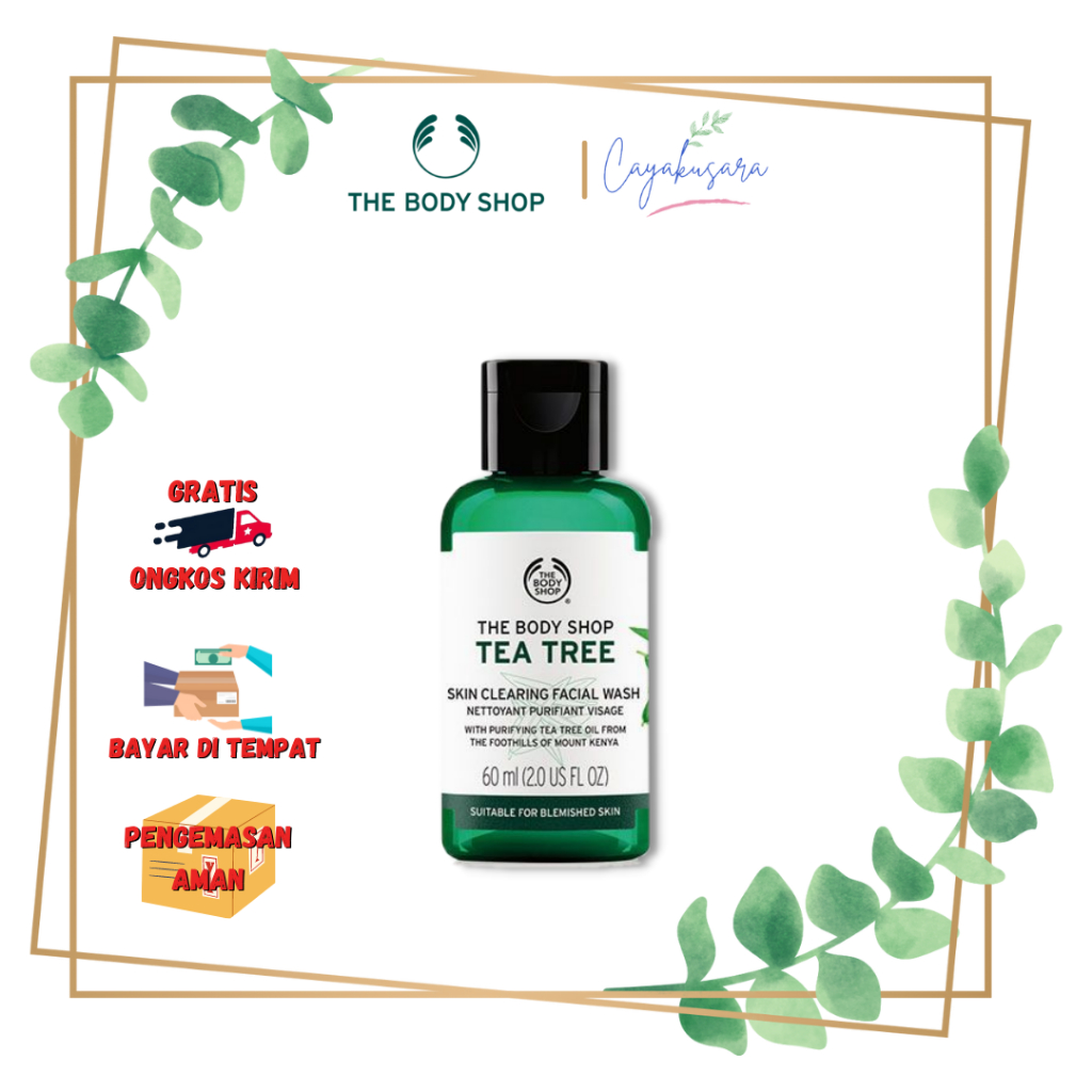 Jual The Body Shop Tea Tree Face Wash - Sabun Wajah | Shopee Indonesia