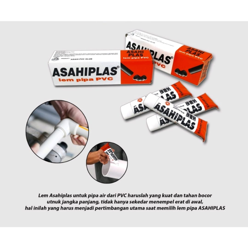 Jual Lem Pipa Paralon PVC Asplast / lem paralon kuat / lem paralon 45gr ...