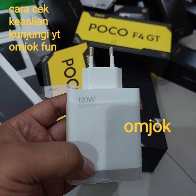 Jual Adapter xmi copotan bawaan asli hp TANPA KBEL 120watt | 120 W ...