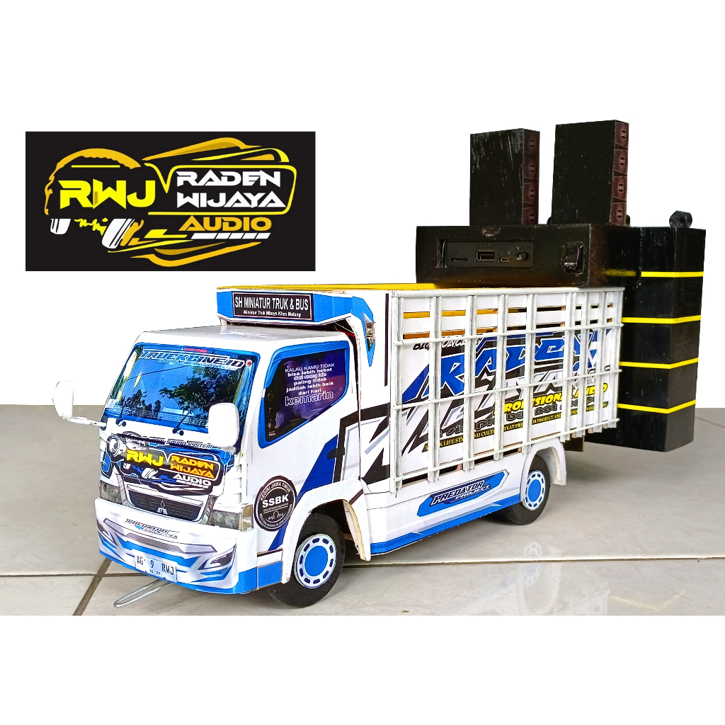Jual Miniatur Truk Sound RWJ Raden Wijaya Audio | Shopee Indonesia