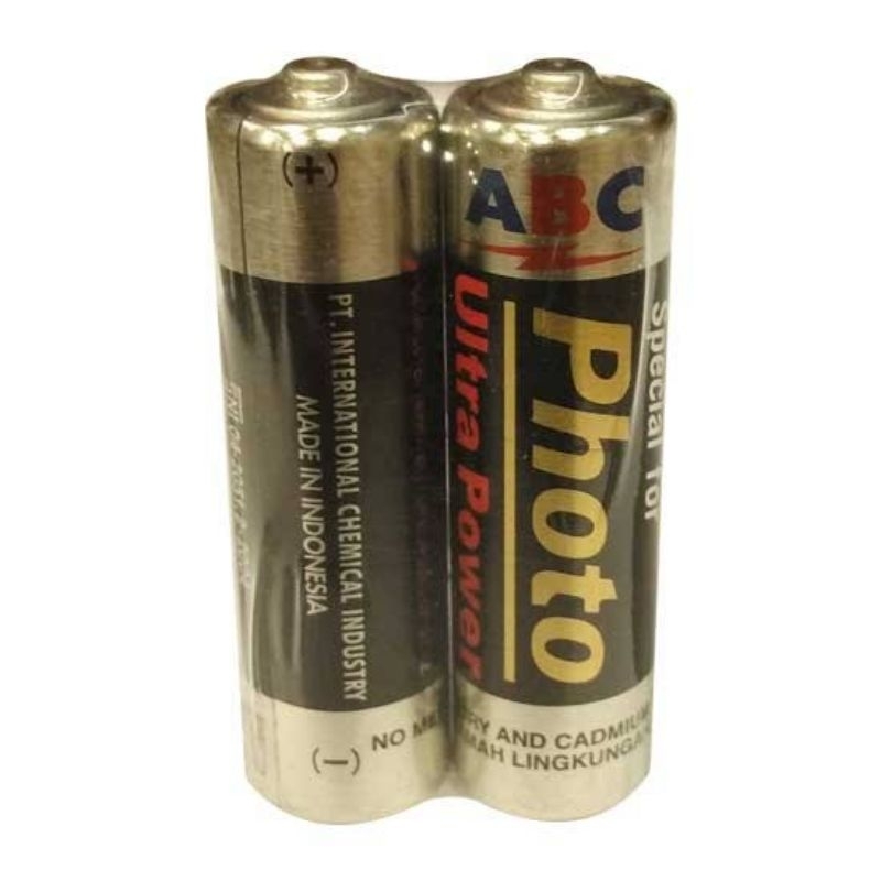 Jual Baterai AA ABC Photo 1 Pasang Baterai 2A | Shopee Indonesia