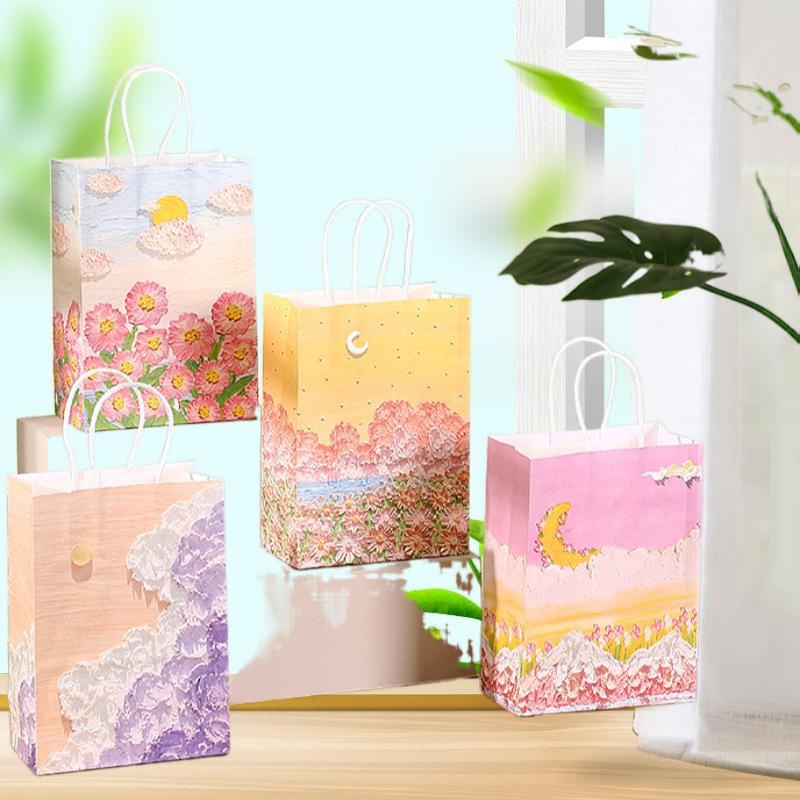 Jual PAPER BAG GODDIE BAG TAS KADO HADIAH PESTA ULANG TAHUN MOTIF ART ...