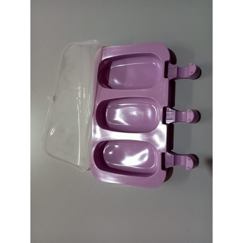 Jual SM ice cream 3 holes ungu tutup / cetakan ice cream | Shopee Indonesia