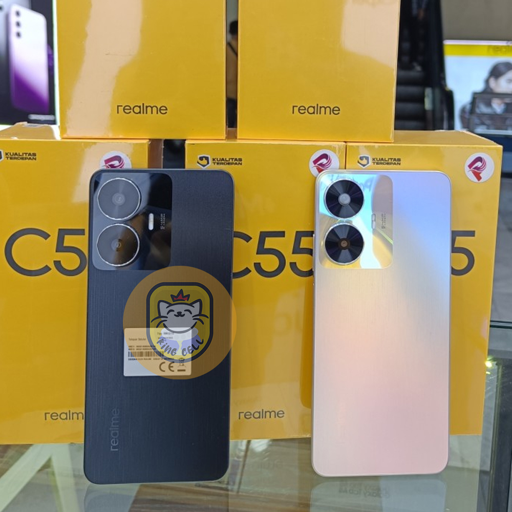 Jual realme C55 6+128GB | 8+256GB Headphone (33W SUPERVOOC Charge | 64MP AI Camera | 90Hz FHD+ ...
