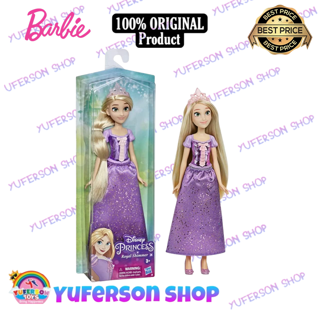 Jual BONEKA BARBIE PRINCESS ROYAL SHIMMER RAPUNZEL | Shopee Indonesia