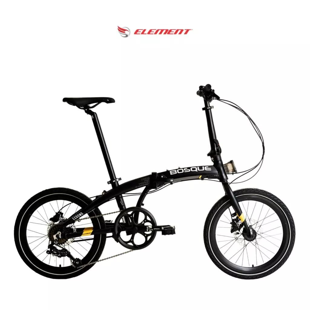 Jual Sepeda Element Folding Bike Ecosmo Bosque X Ukuran 20 inch 8SP ...