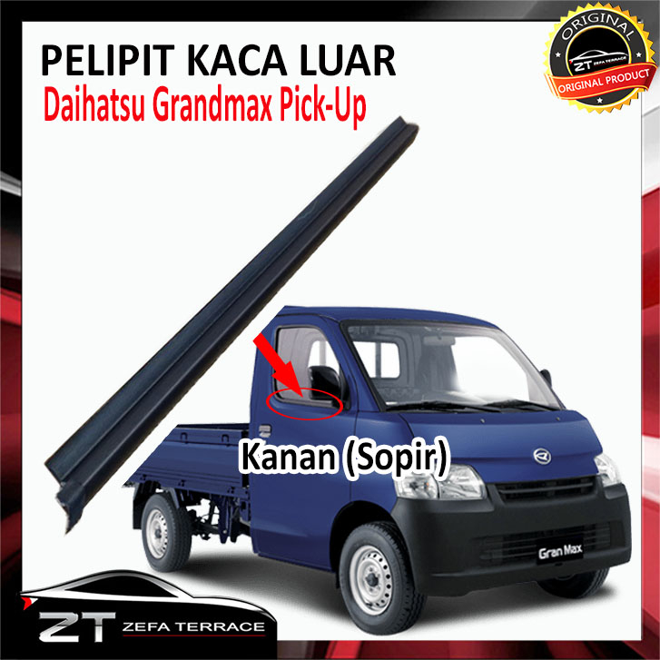 Jual Pelipit Karet Luar Kaca Pintu Daihatsu Gran Max Pickup/Box Karet ...