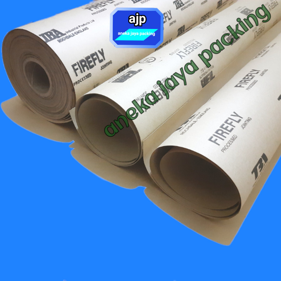 Jual tba firefly sheet 3mm 1meter x 1meter packing kertas gasket paper ...
