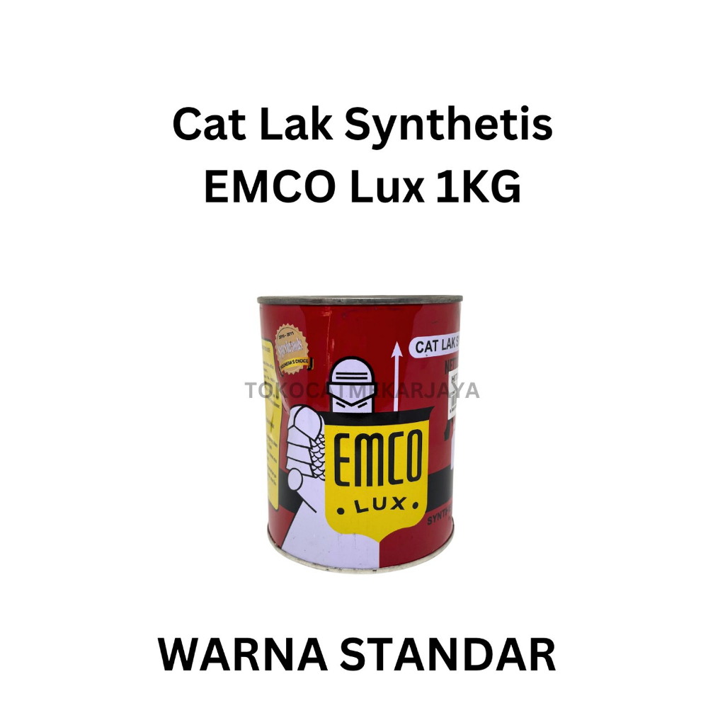 Jual Emco Lux Warna Standar / Cat kayu dan besi / Cat duco lak sintetis 1KG | Shopee Indonesia