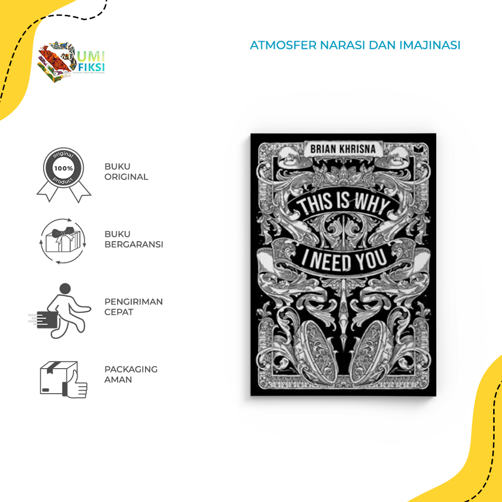 Jual Buku Novel This Is Why I Need You - Mediakita - Brian Krisna - Bumi Fiksi | Shopee Indonesia