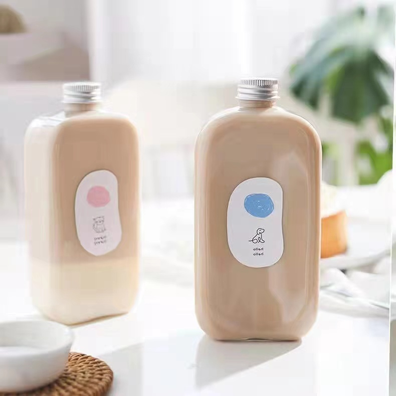 Jual [BOTOL IMPORT] Transparent Plastic Bottle With Aluminum Lid 300 ml ...