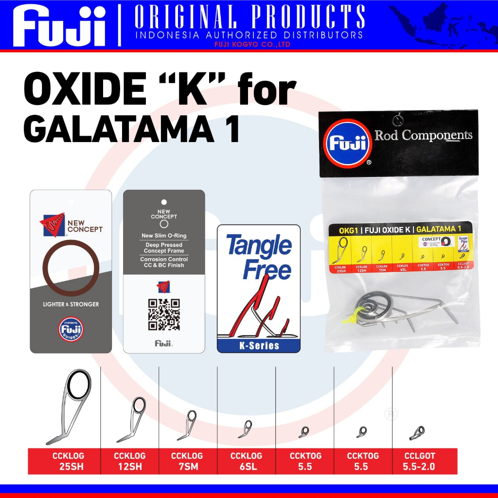 Jual GUIDE SET FUJI K-SERIES OXIDE GALATAMA | Shopee Indonesia