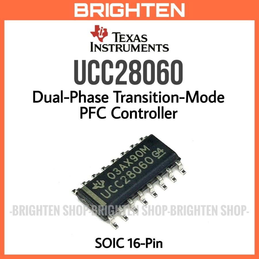 Jual UCC28060 Dual-Phase Transition-Mode PFC Controller IC SMD | Shopee ...