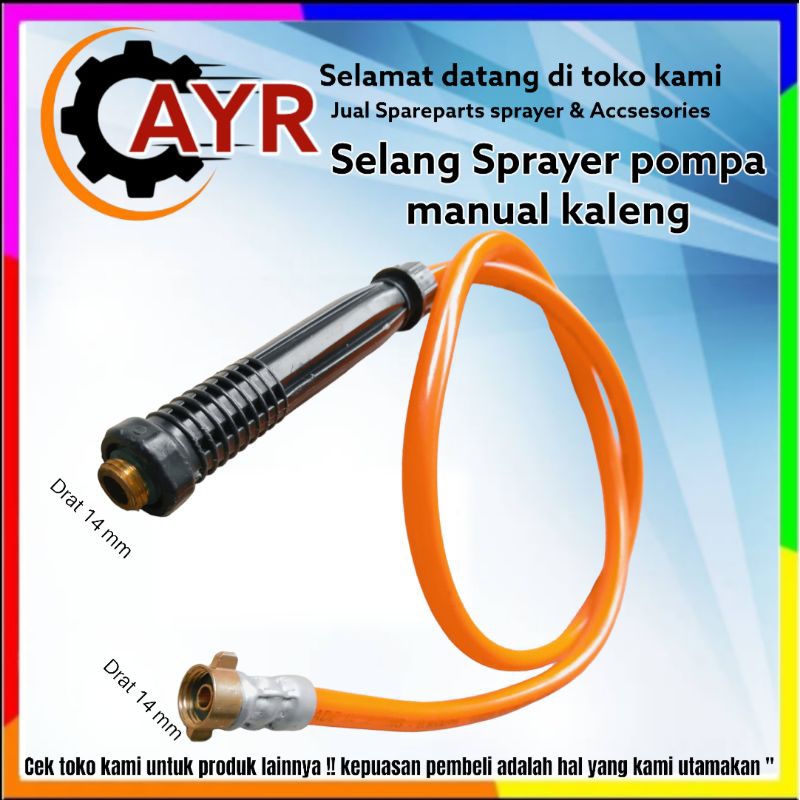 Jual SELANG SPRAYER POMPA MANUAL | Shopee Indonesia