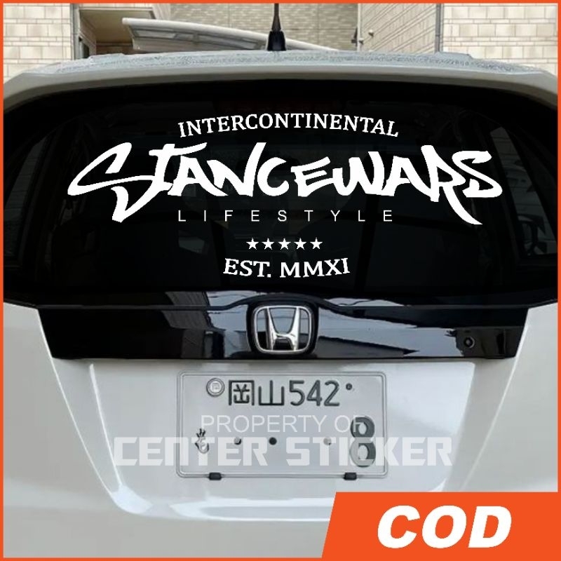 Jual stiker mobil stiker kaca mobil stiker stancewars stiker jdm stiker ...