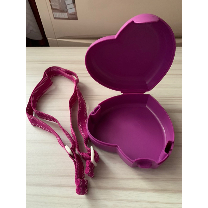 Jual 1 pcs love keeper 250ml tupperware- ungu/bisa jadi wadah bekal ...