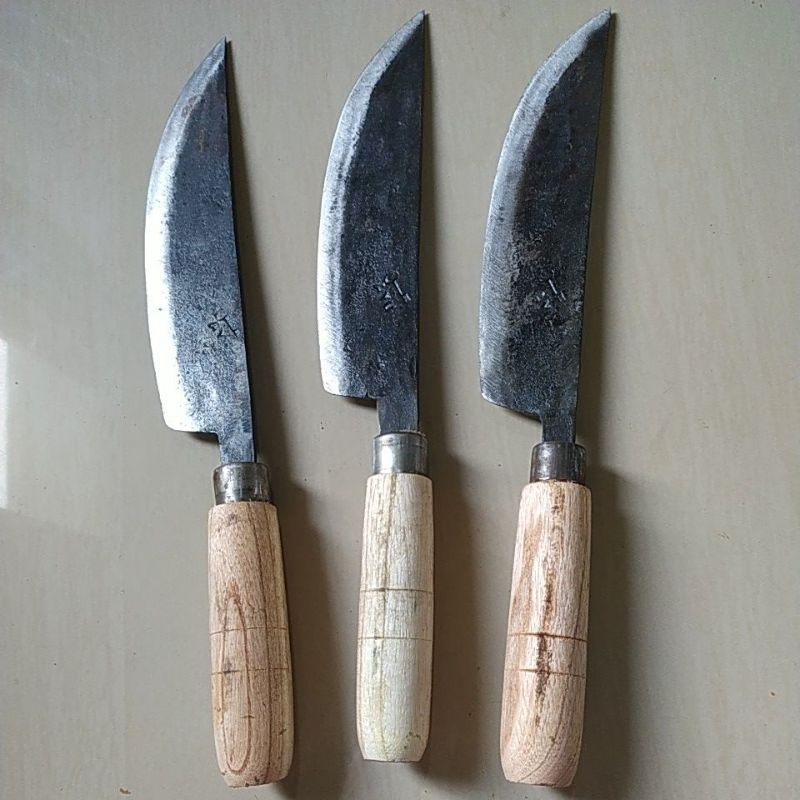 Jual Pisau dapur tradisional Jumbo panjang +-38 cm lebar +- 5cm ...