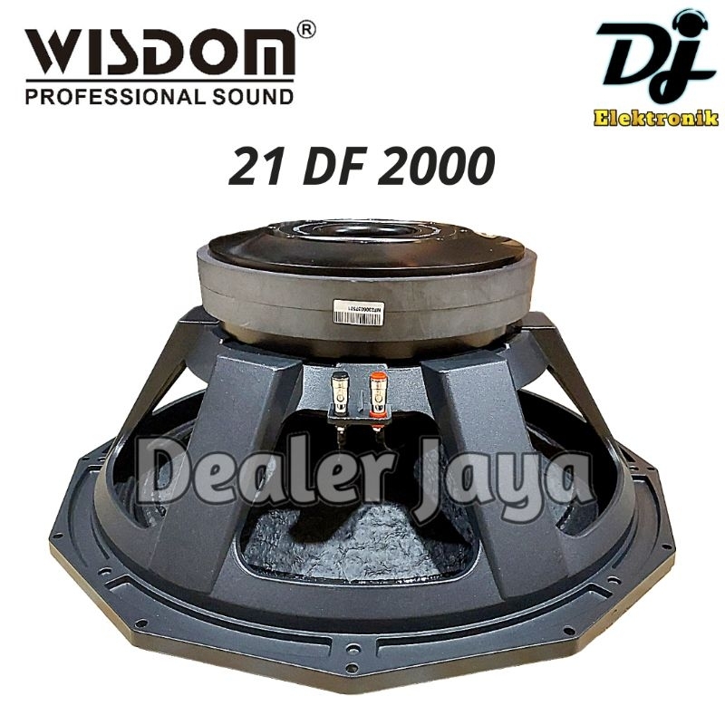 Jual Speaker Komponen Wisdom 21 DF 2000 / 21 DF2000 / 21DF2000 - 21 ...