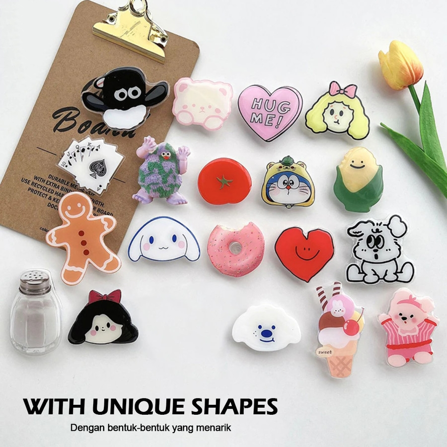 Jual Pop Socket Kartun Motif Buah Bunga Unik Universal Pop socket lucu ...