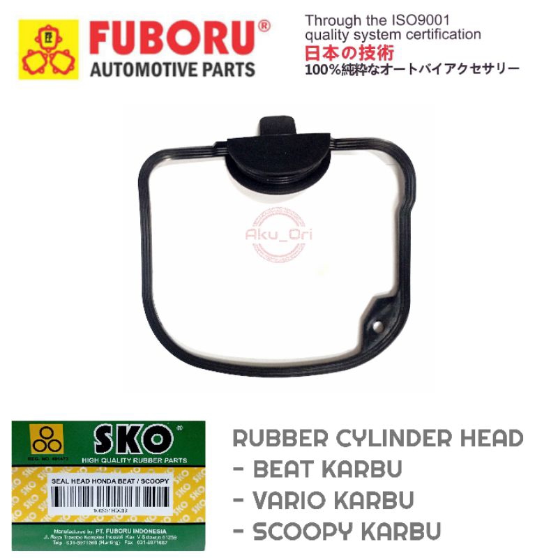 Jual KARET SEAL HEAD BEAT FUBORU rubber cyl sil head scoopy spacy karbu ...