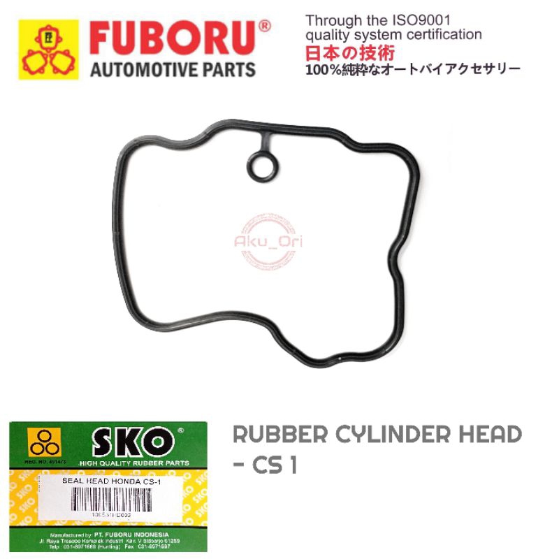 Jual KARET SEAL HEAD CS1 FUBORU rubber cyl sil head cs 1 city sport 1 ...